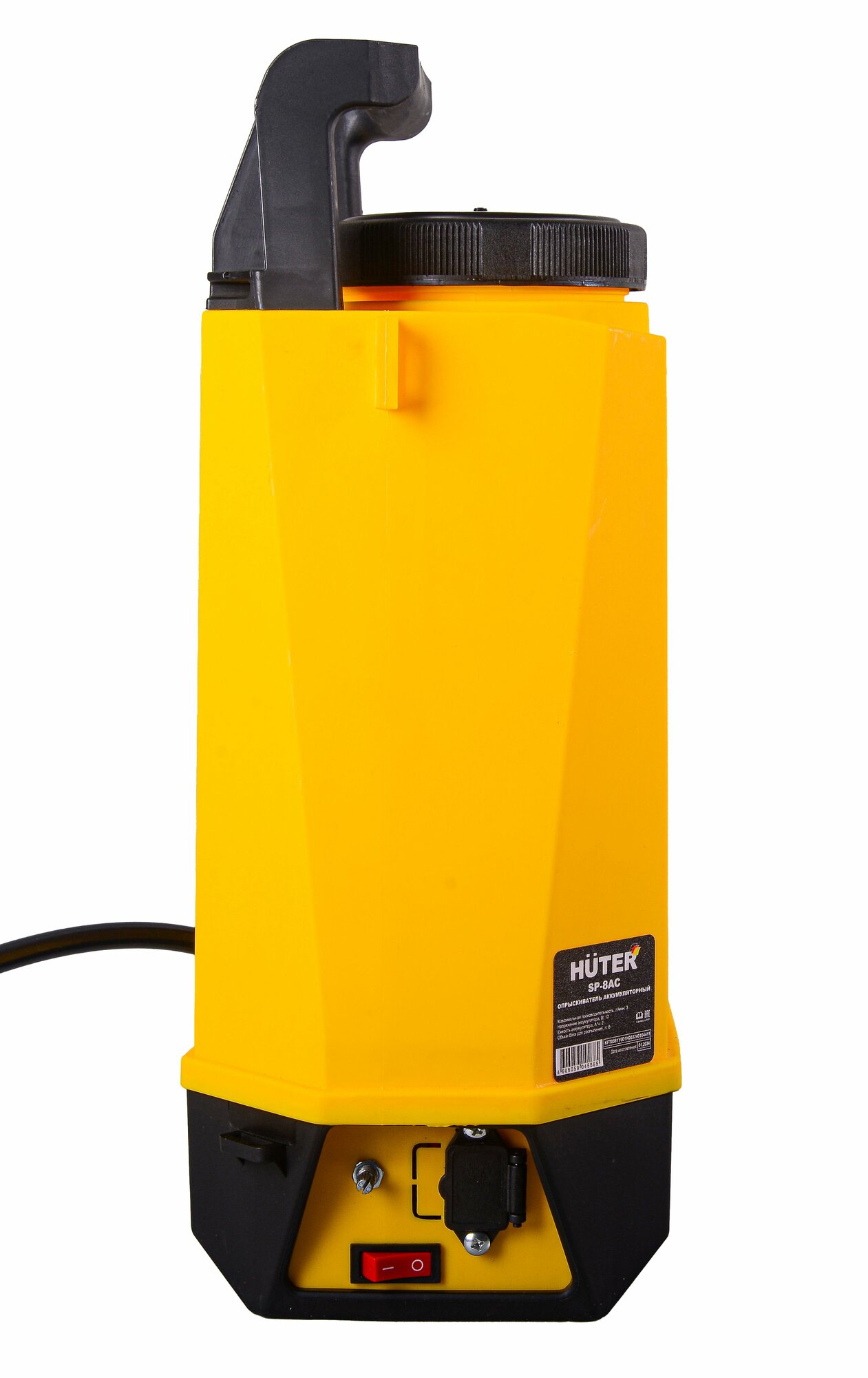 Опрыскиватель аккумуляторный Huter SP-8AC, 12 В, 2 Ач, 3 л/мин, насадки ...