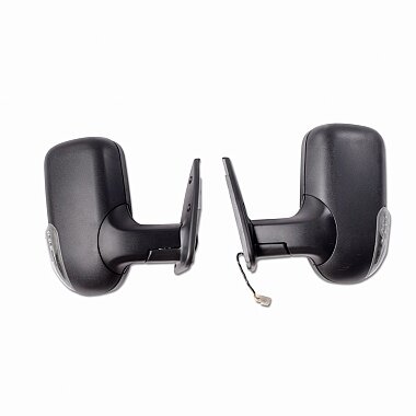 Зеркала бокового вида на Газель Бизнес - чёрные с повторителем поворота.