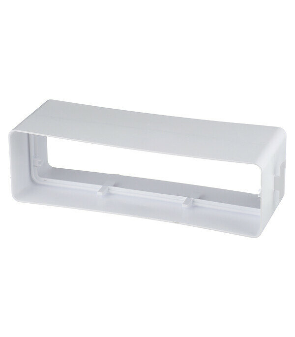 Соединитель прямой пластиковый для плоских воздуховодов 60х204 мм 620СКП