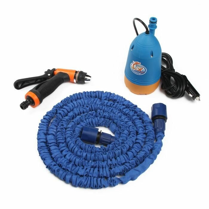 Минимойка КНР автомобильная, погружная, 12 В, мощность 80 Вт, 5 л/мин (2877871)