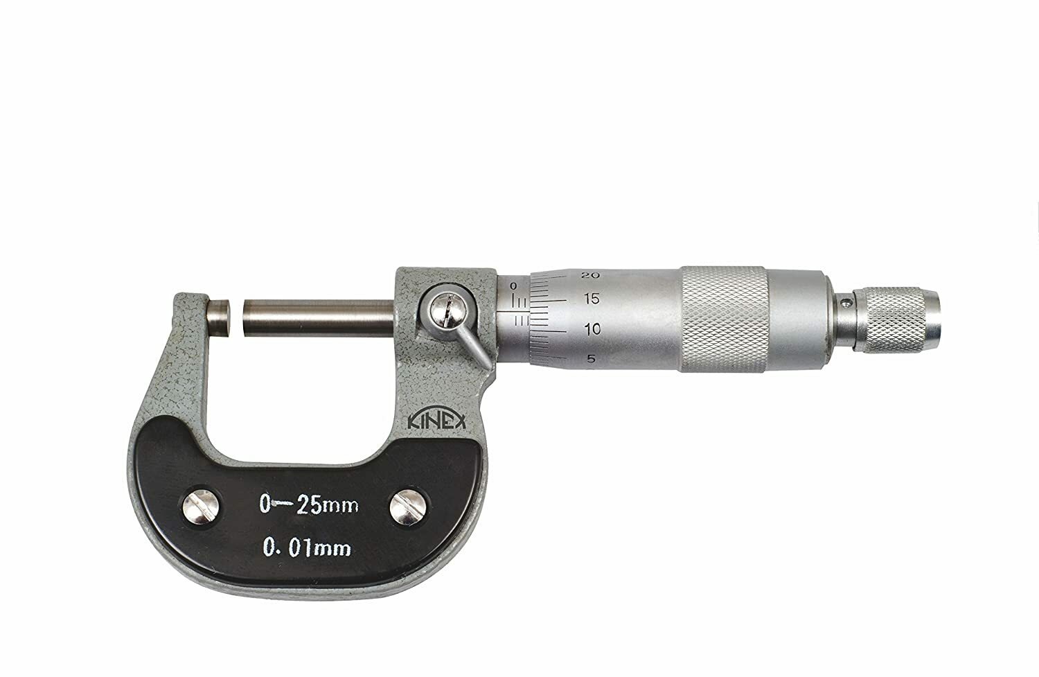 Микрометр внешний 0-25мм 0,01мм DIN 863 Kinex 7002