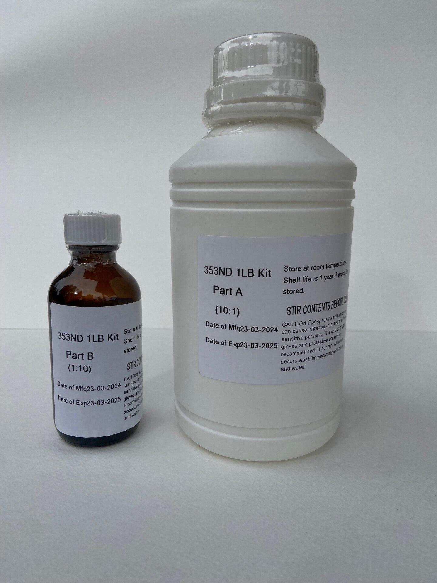 Двухкомпонентный эпоксидный клей EPO-TEK 353ND 454 гр, 2 бут.