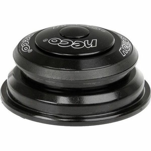 Рулевая колонка Neco H156EM, ZS44/56, 1 1/8-1 1/2", стал. чашки, картр. подшипники, черный