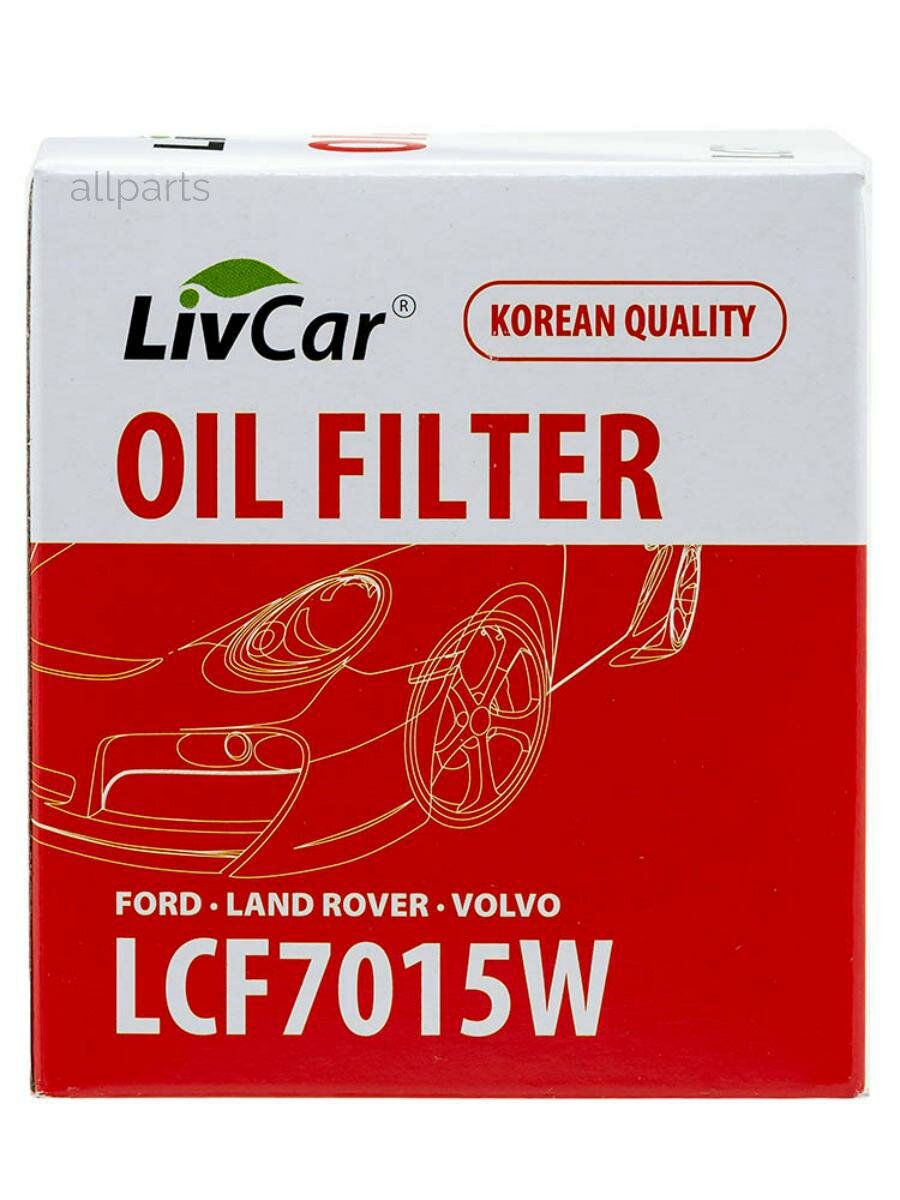 LIVCAR LCF7015W Фильтр масляный LivCar OIL FILTER LCF7015W