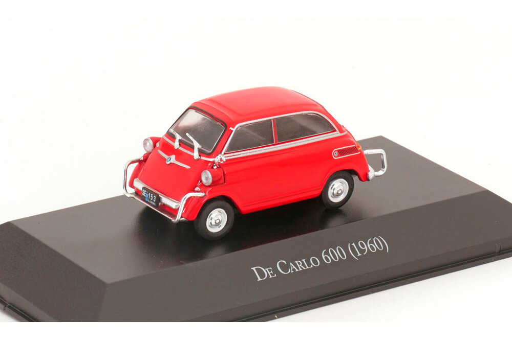 Модель коллекционная ALTAYA Bmw 600 de carlo 1960 red