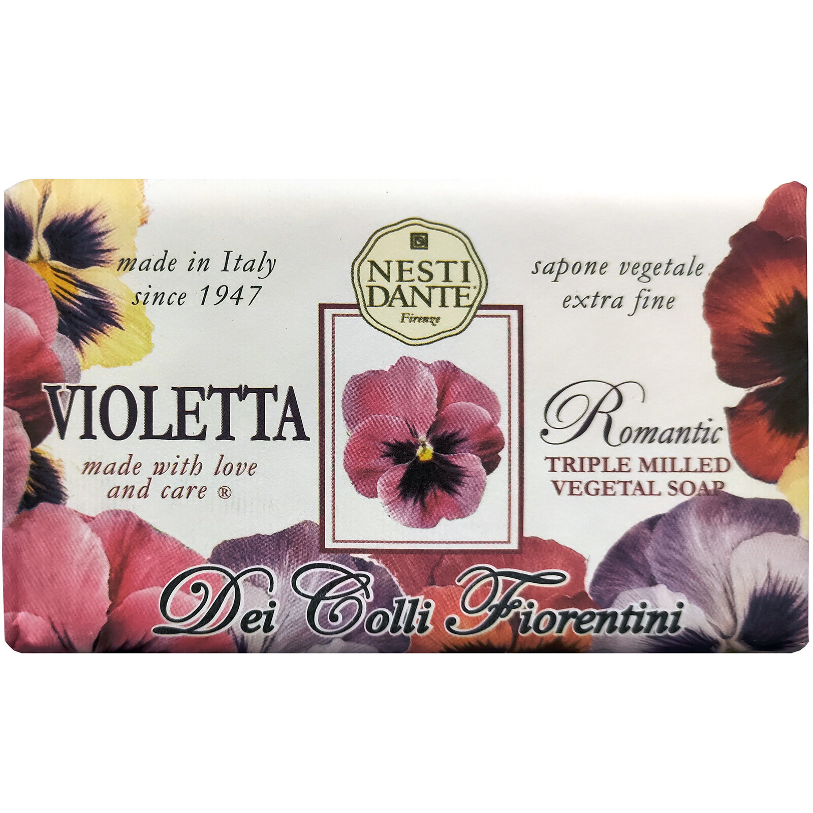 Мыло Nesti Dante DEI COLLI FIORENTINI Фиалка / Sweet violet 250 г