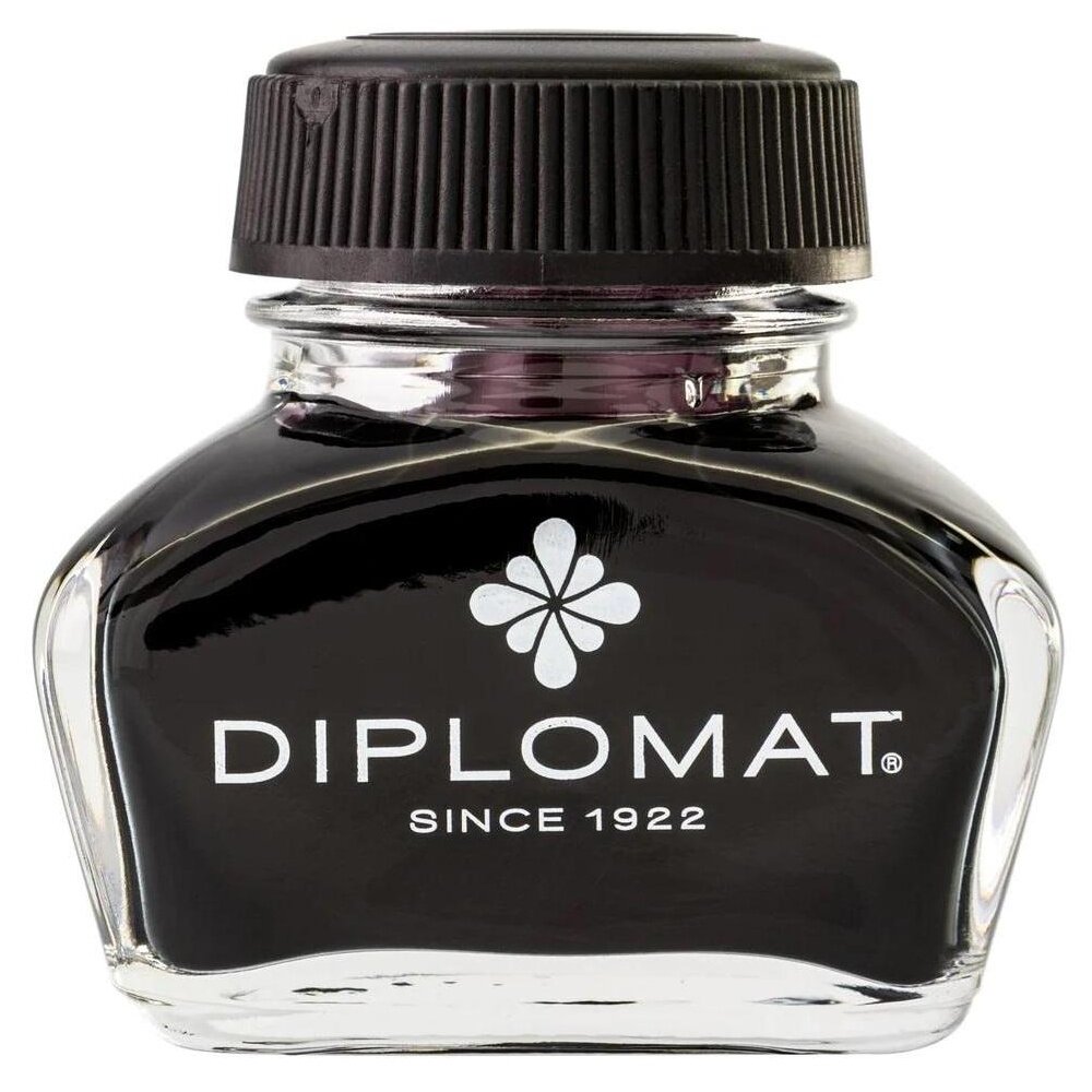 Diplomat D20000324 Чернила diplomat, для перьевой ручки black 30 мл