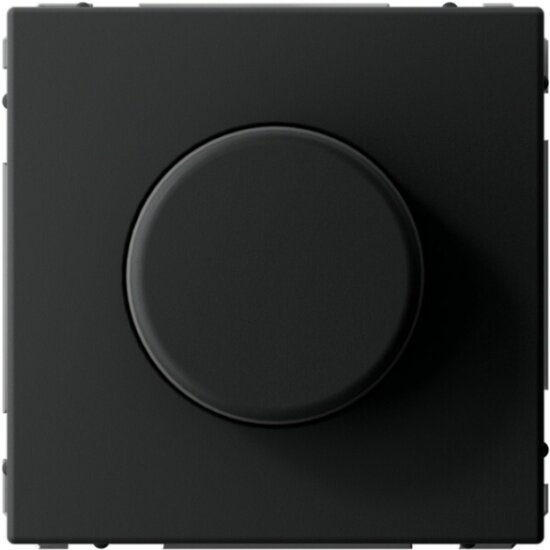 Светорегулятор (диммер) Systeme Electric (schneider Electric) поворотно-нажимной ArtGallery LED RC 400Вт механизм карбон, GAL001023