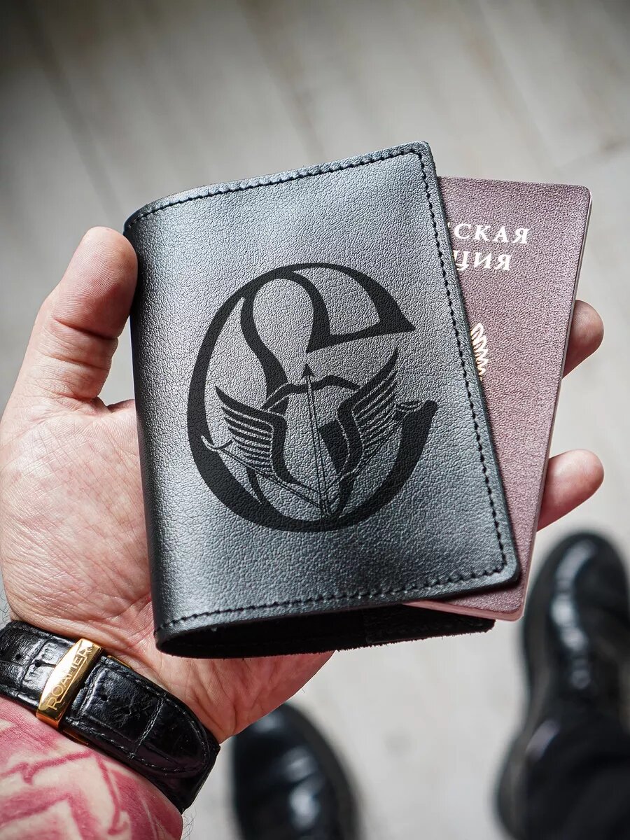 Обложка для паспорта КОЖЬЕ