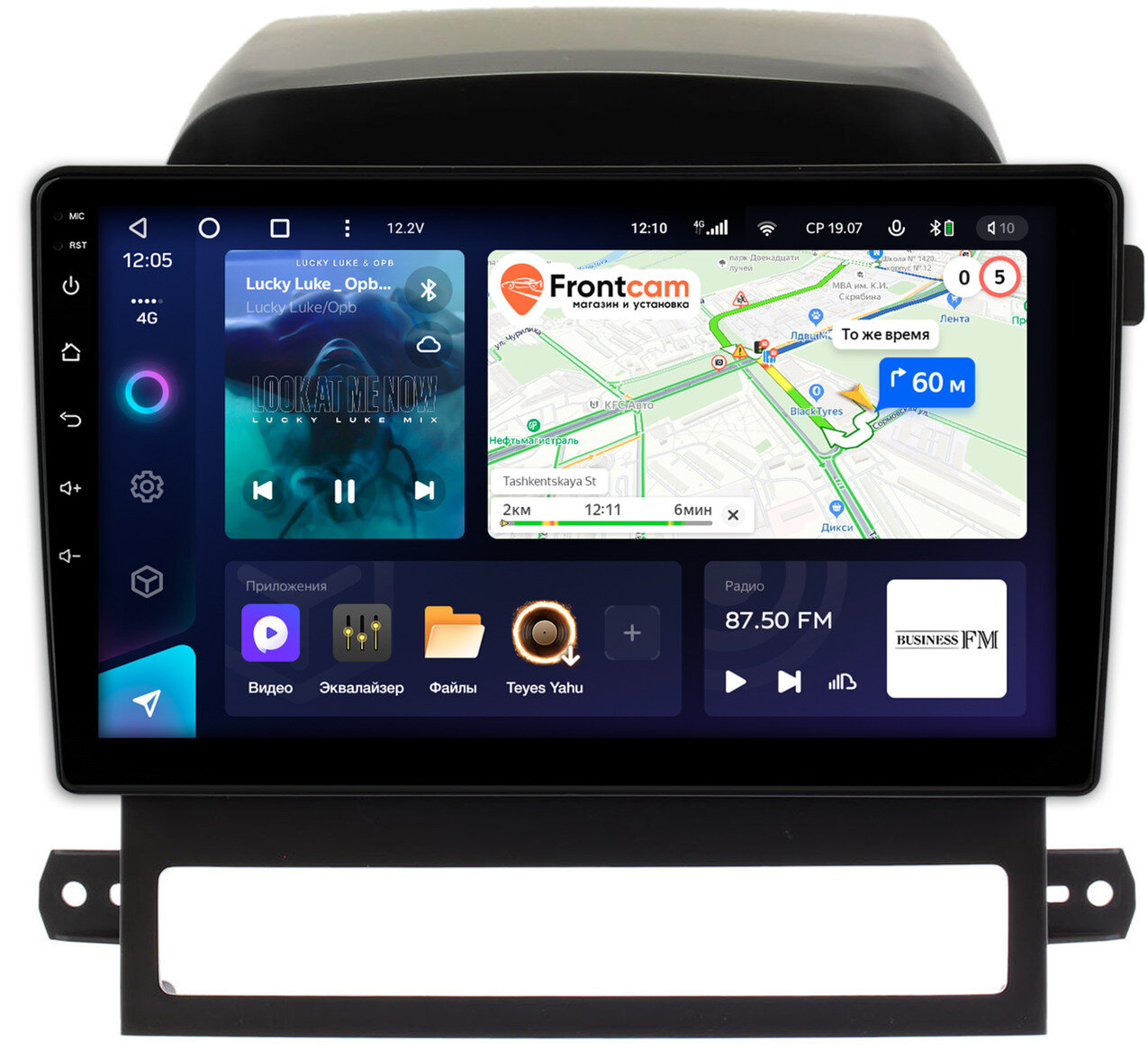 Штатная магнитола Daewoo Winstorm 2006-2011 Teyes CC3 4/32 9" RM-9-AYCPTA012 Android 10 (4G-SIM, DSP, QLed)