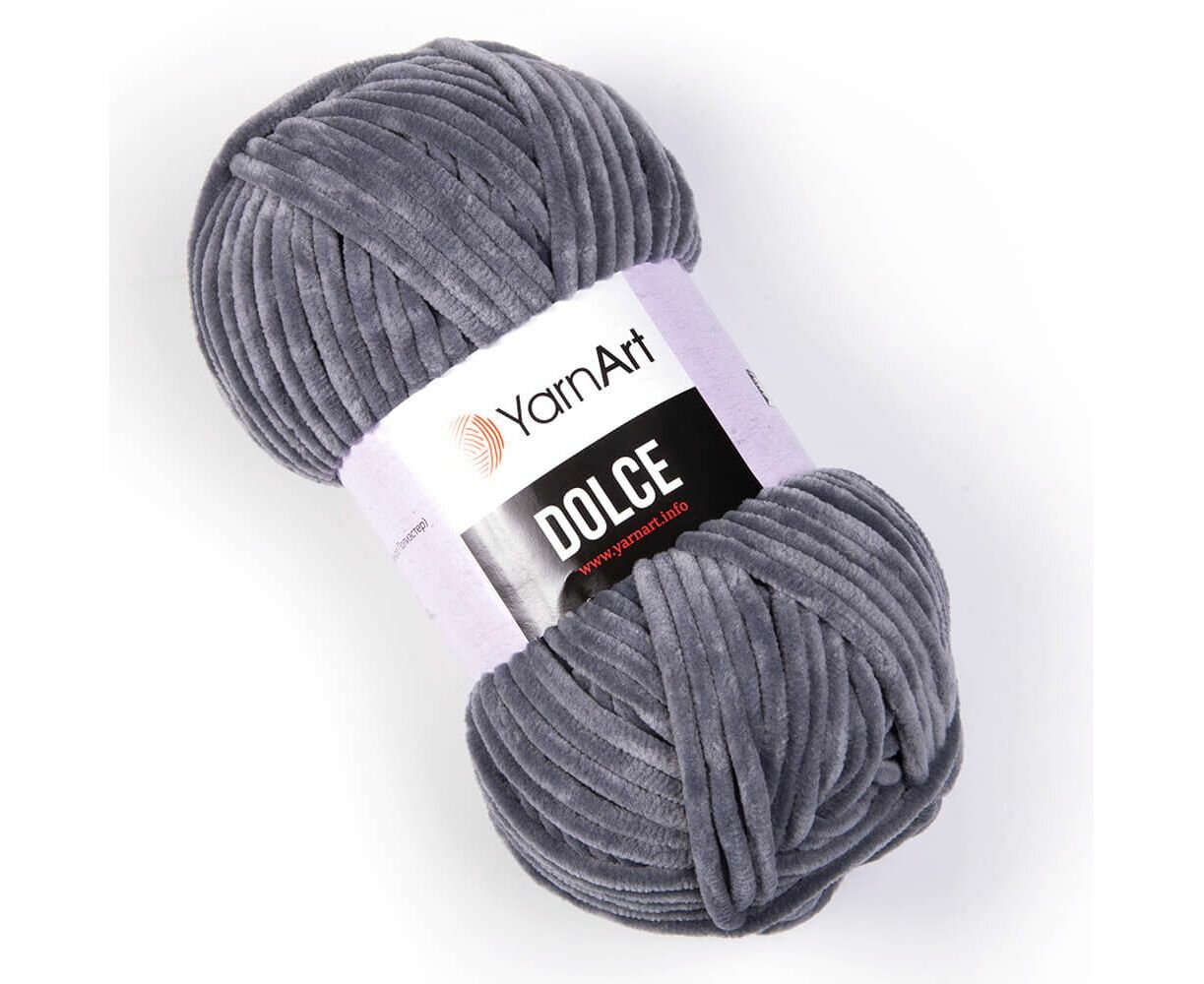 Пряжа YarnArt Dolce №760 (серебро) -2 мотка