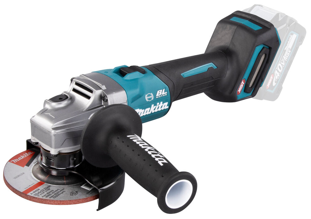 Аккумуляторная болгарка угловая шлифмашина Makita XGT GA005GZ 40В без аккумулятора