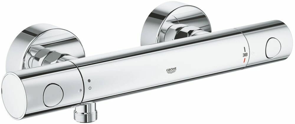 Термостат для душа Grohe 34765000 Grohtherm 800 Cosmopolitan, внешний монтаж, хром
