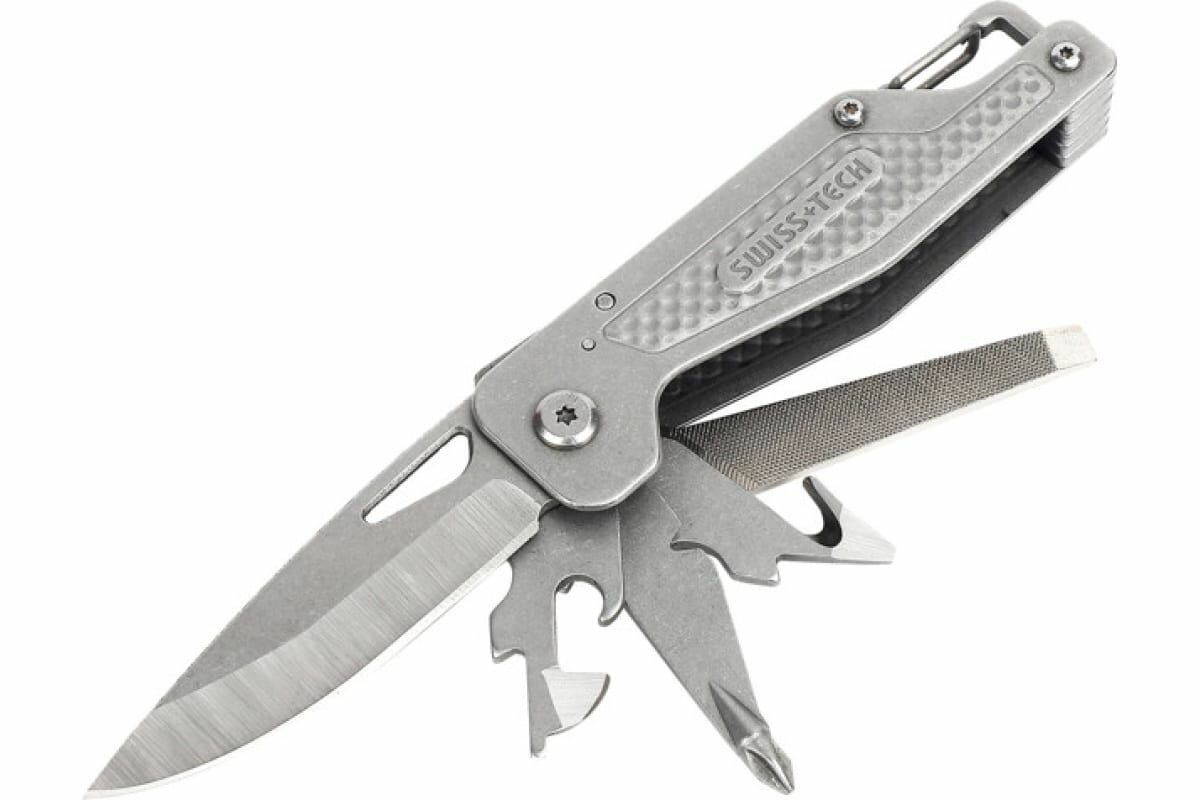 Мультитул-нож Swiss+Tech 13-В-1 ST022001