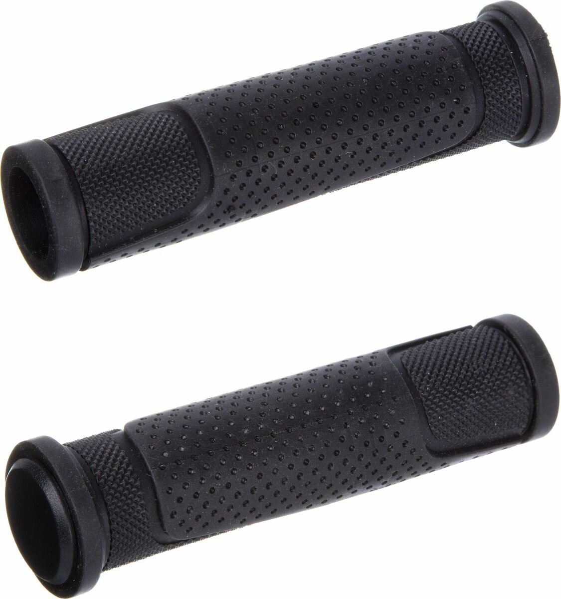 Грипсы HL-G305, 125 мм, черные/красные