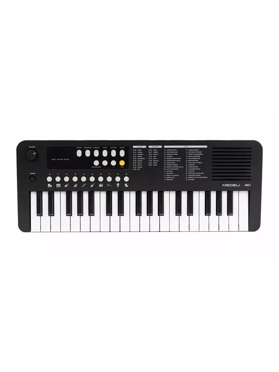Синтезатор, 37 клавиш черный Medeli MK1-BK-Medeli