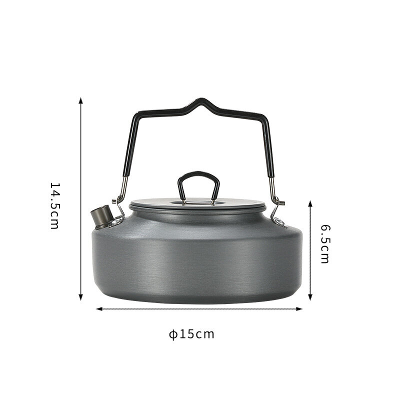 Походный чайник Campingmoon Coleman S800, алюминий, нержавеющая сталь, 0.8 л