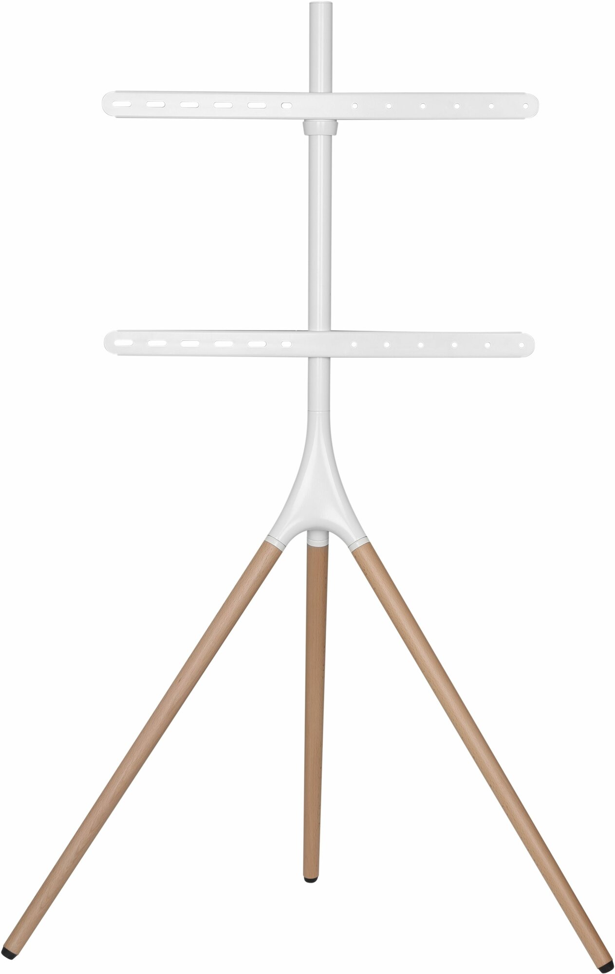 Подставка для телевизора Cactus CS-ST1246WTBCH белый/береза 45"-65" макс.32кг напольный