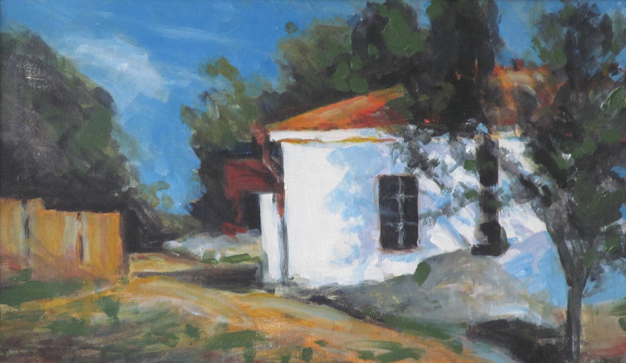 ART-Salon at Oktyabrskaya "Окраина Одессы", 30х50см, холст; масло, авторская работа;