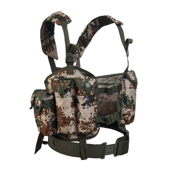 Жилет разгрузочный, цвет камуфляж