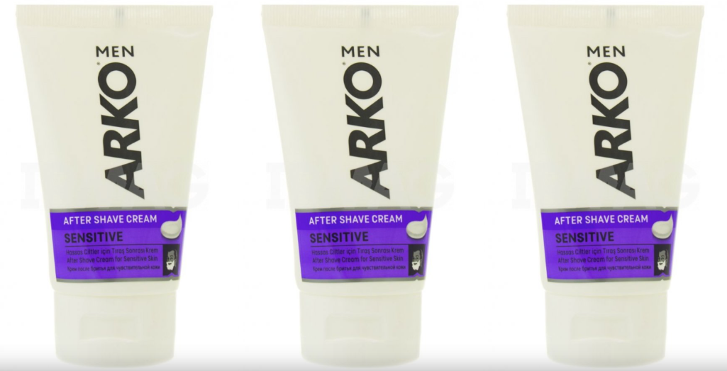 Крем после бритья Arko Men Sensitivе, 50 г, 3 шт
