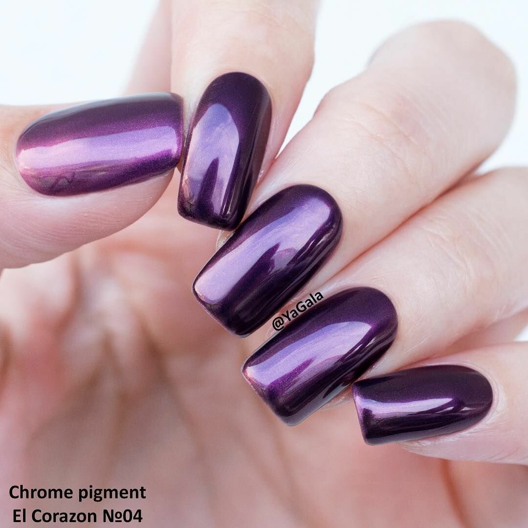 El Corazon Перламутры для дизайна ногтей или для втирки (шиммеры) в баночке №pb-04, 2 г