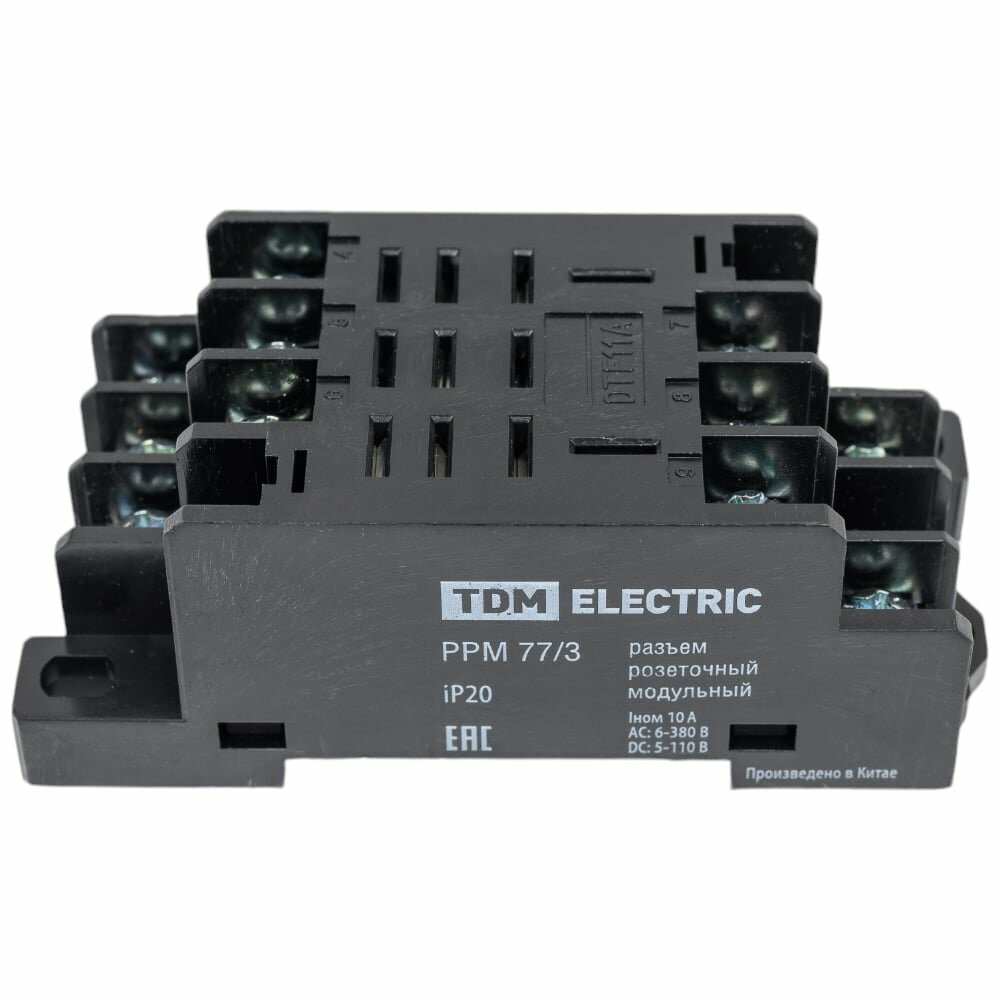 Модульный разъем для РЭК77/3 TDM ELECTRIC РРМ77/3