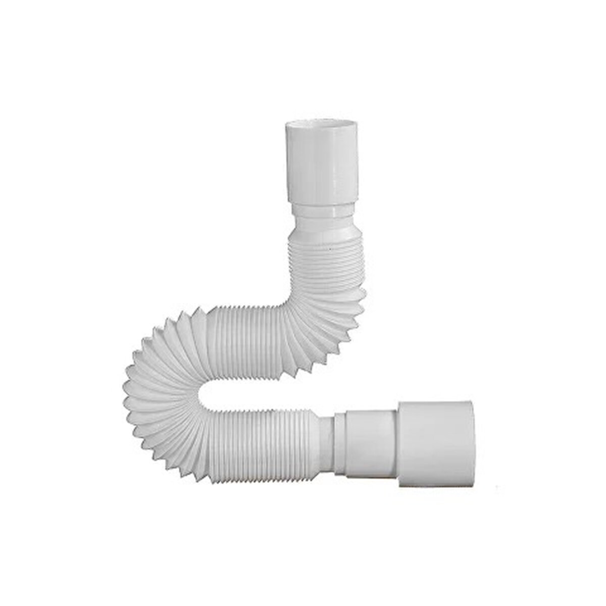 Гофрированная полипропиленовая труба Orio AC-10103, белая, 2.4 м