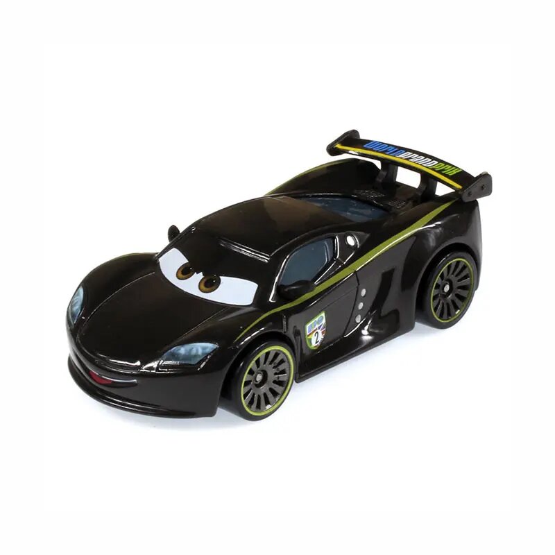 TOMICA Pixar Cars 2 DJ Slug Agent Boust 1:55 Черный, 20