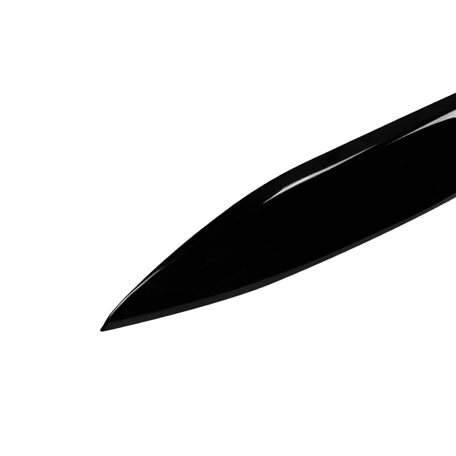 Боковой спойлер на заднее окно, накладка на крыло для BMW X6 X6M E71 E72 2008-2014, вид из углеродного волокна/глянцевый черный дефлектор лобового стекла задней двери Glossy Black