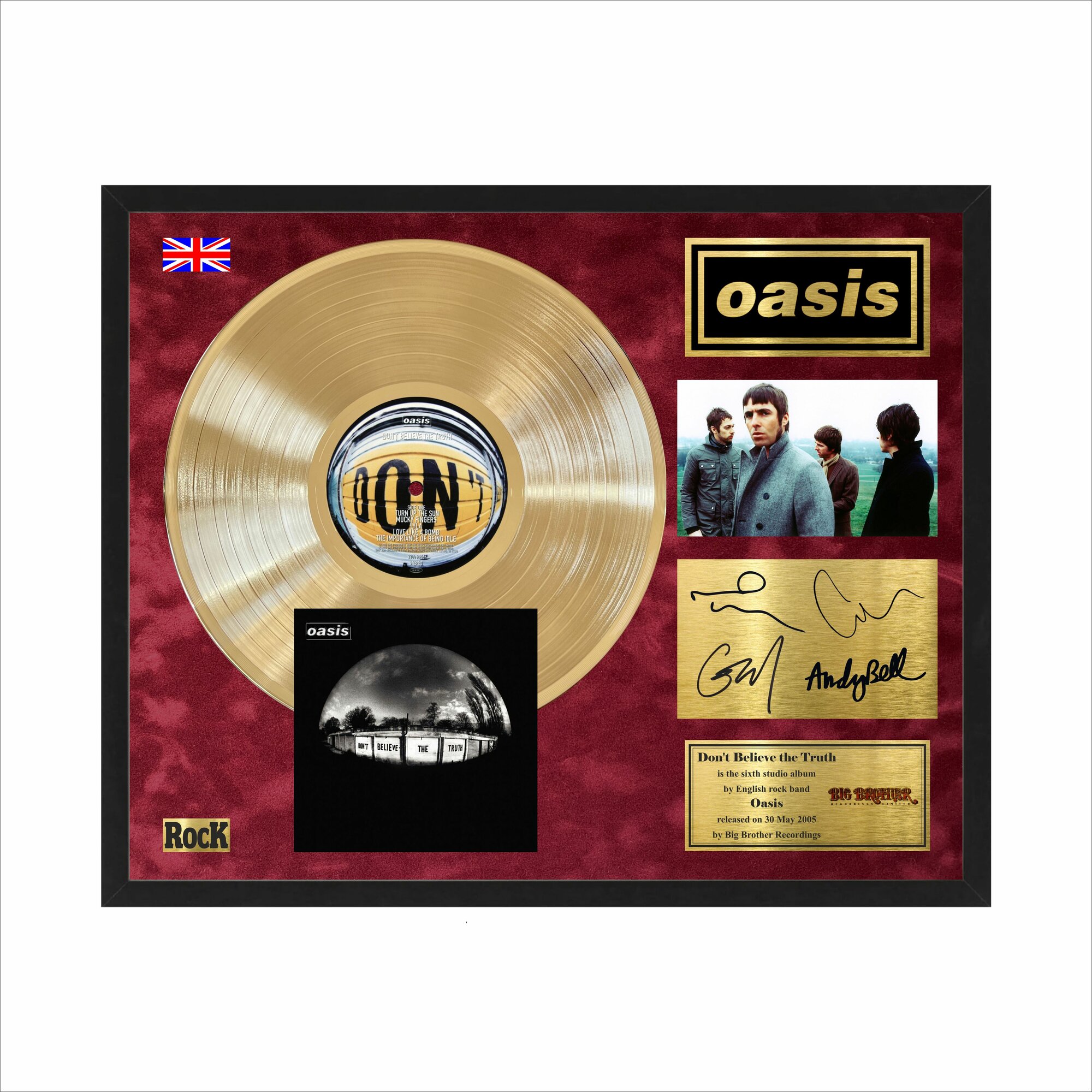 Интерьерная картина Oasis Don't Believe The Truth