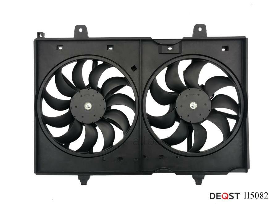DEQST 115082 Электорвентилятор nissan x-trail (t31) 06.07-