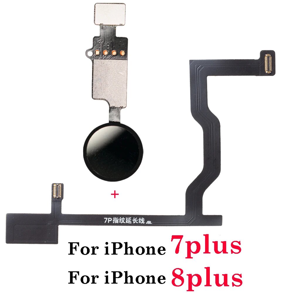 1 шт. новый для iPhone 7 8 Plus SE 2020 2023, кнопка возврата «Домой», разъем для подключения материнской платы, гибкий кабель, без Touch ID 7plus 8plus black