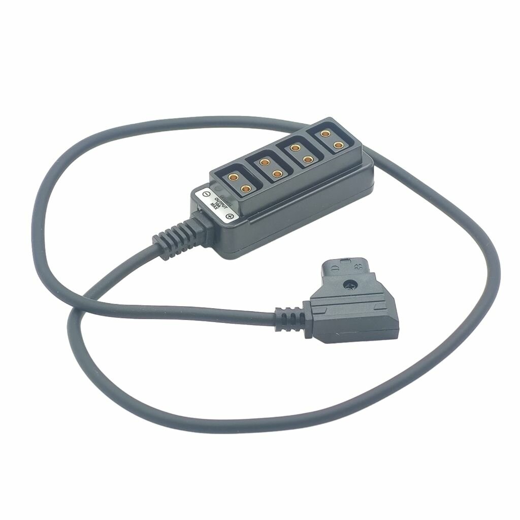 Аудиокабель, Кабель D-tap Type для преобразования питания в 4-портовый разъем D-Tap для фотосъемки