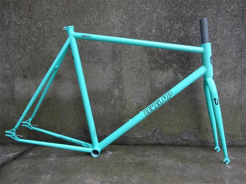 Велосипедная рама с фиксированным механизмом, 4130 хром-молибденовая сталь GB002