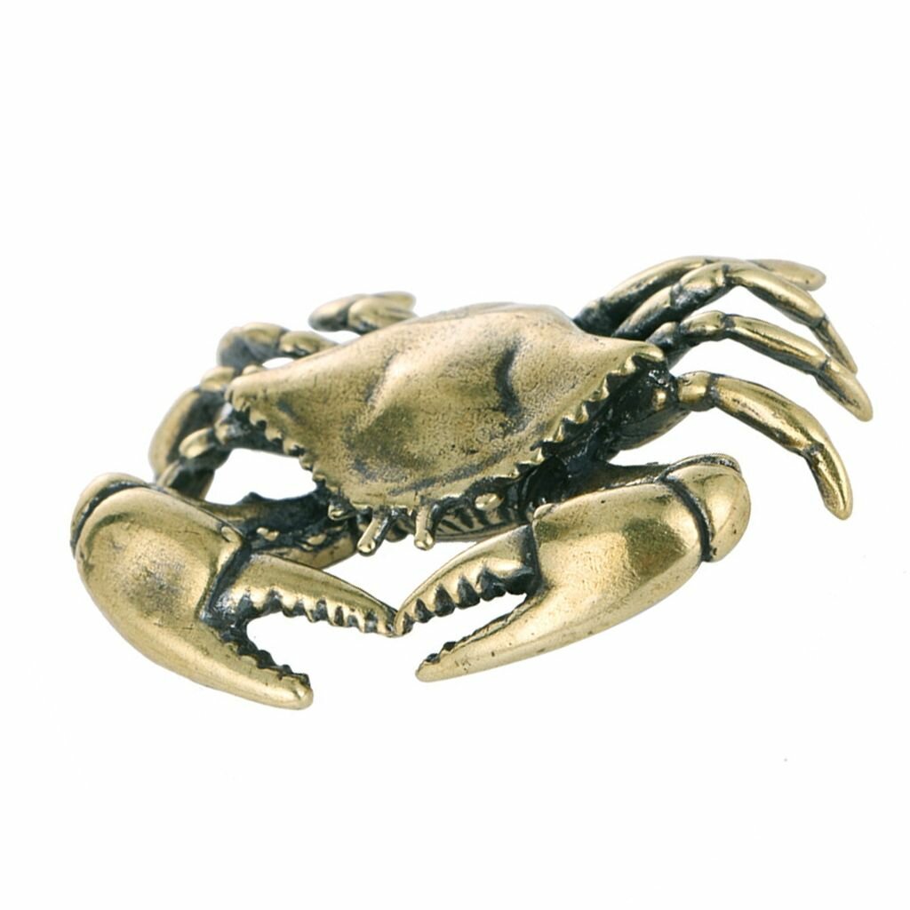 Латунная Статуэтка Краба в стиле Номер Два