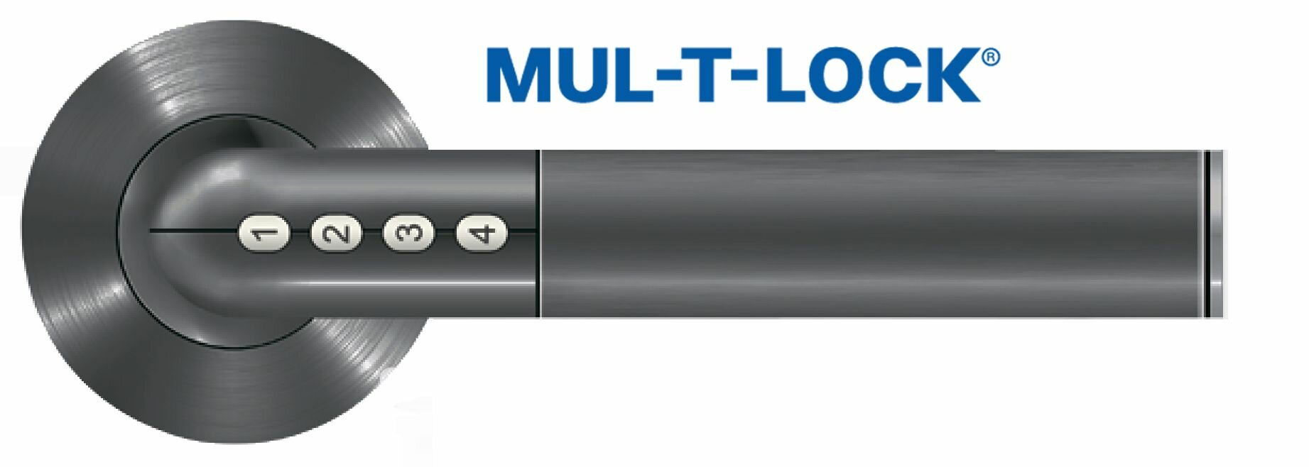 Электронная кодовая ручка MUL-T-LOCK Code с работой от смартфона