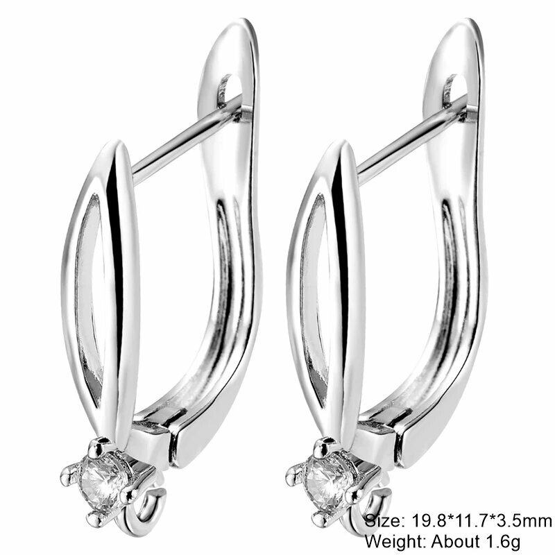 Juya Антиаллергенные застежки для сережек 6 шт