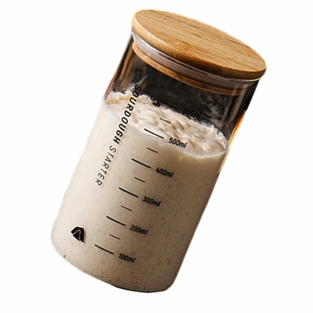 Стеклянная банка для закваски