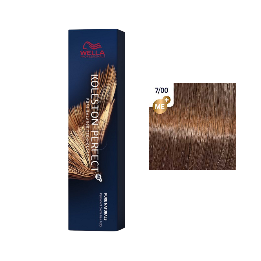 Wella Koleston Perfect ME+ 7/00 - Стойкая краска блонд натуральный интенсивный 60 мл