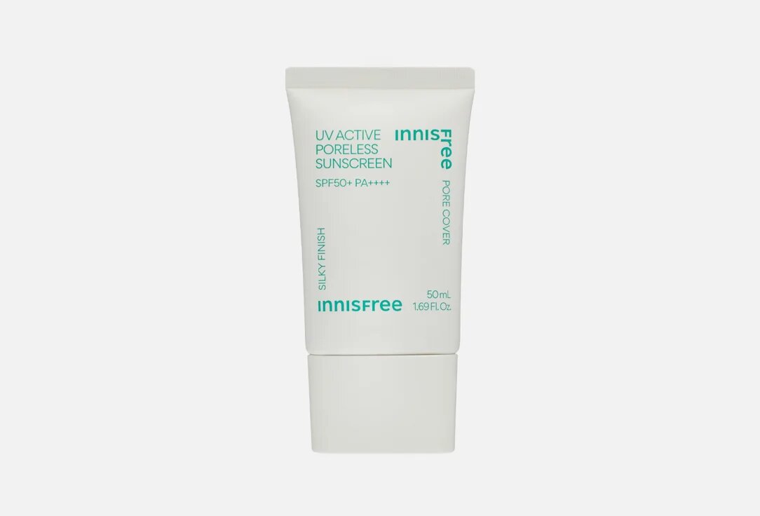 Солнцезащитный крем для лица SPF50+ PA++++ UV Active Poreless Sunscreen 50 мл