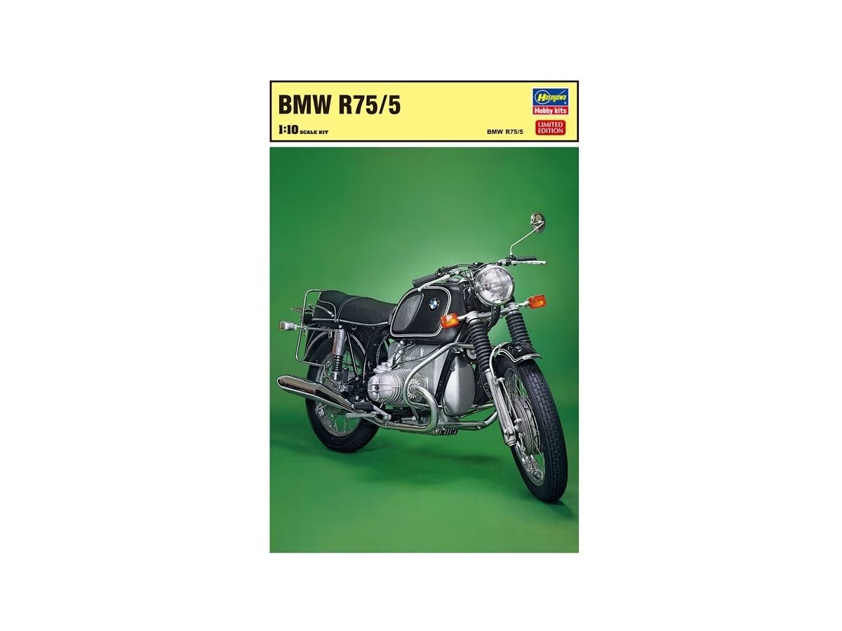Сборная модель. Мотоцикл BMW R75/5 1:10 52174