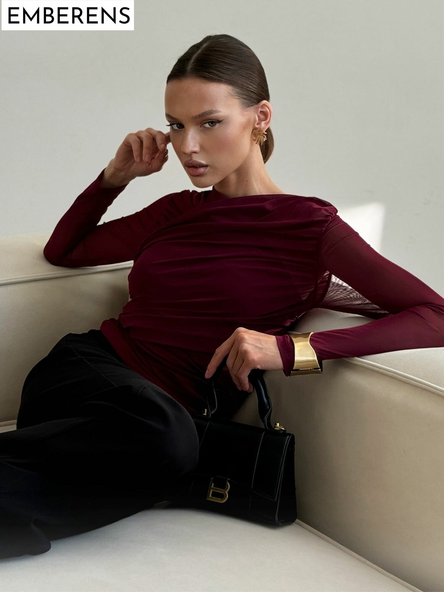 Лонгслив Осень-зима 2025