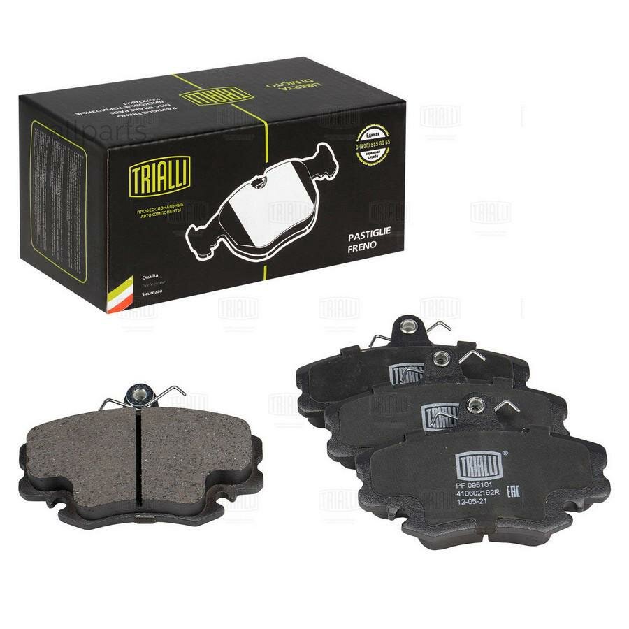 TRIALLI PF095101 Колодки тормозные дисковые передние | перед |