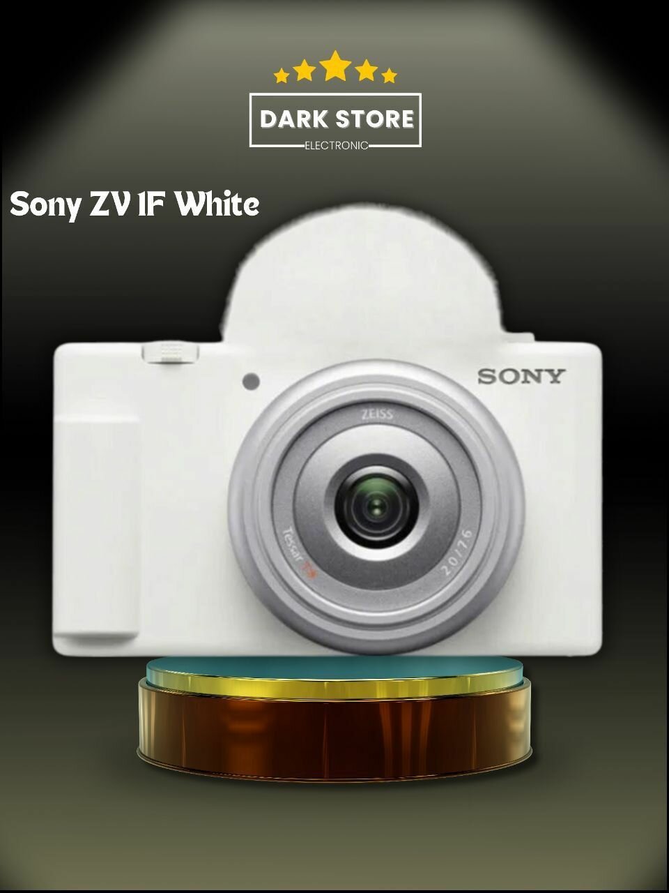 Фотоаппарат Sony ZV 1F, WHITE