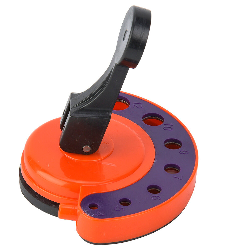 Diamond Hole Saw, Wear-Resistant Rugged Grip Glass Openings Locator, for Drill 4/5/6/7/8/10/12Mm Bits