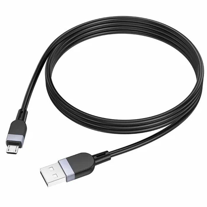 Кабель USB-Cm/Am Hoco X109 Black 3А силикон - 1м черный