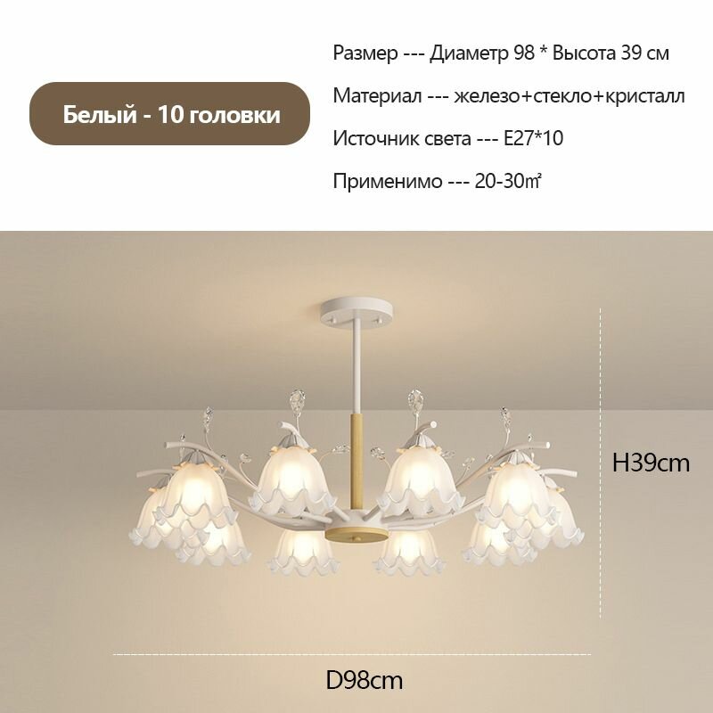 Люстра потолочная — фото 1