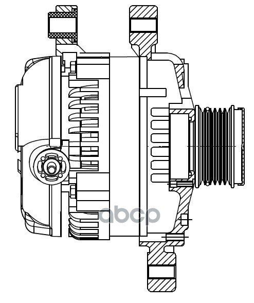 Генератор для а/м Kia Sorento II (09-)/Hyundai Santa Fe II (09-) 2.0CRDi/2.2CRDi AT 150A (LG 0846) STARTVOLT арт. lg-0846