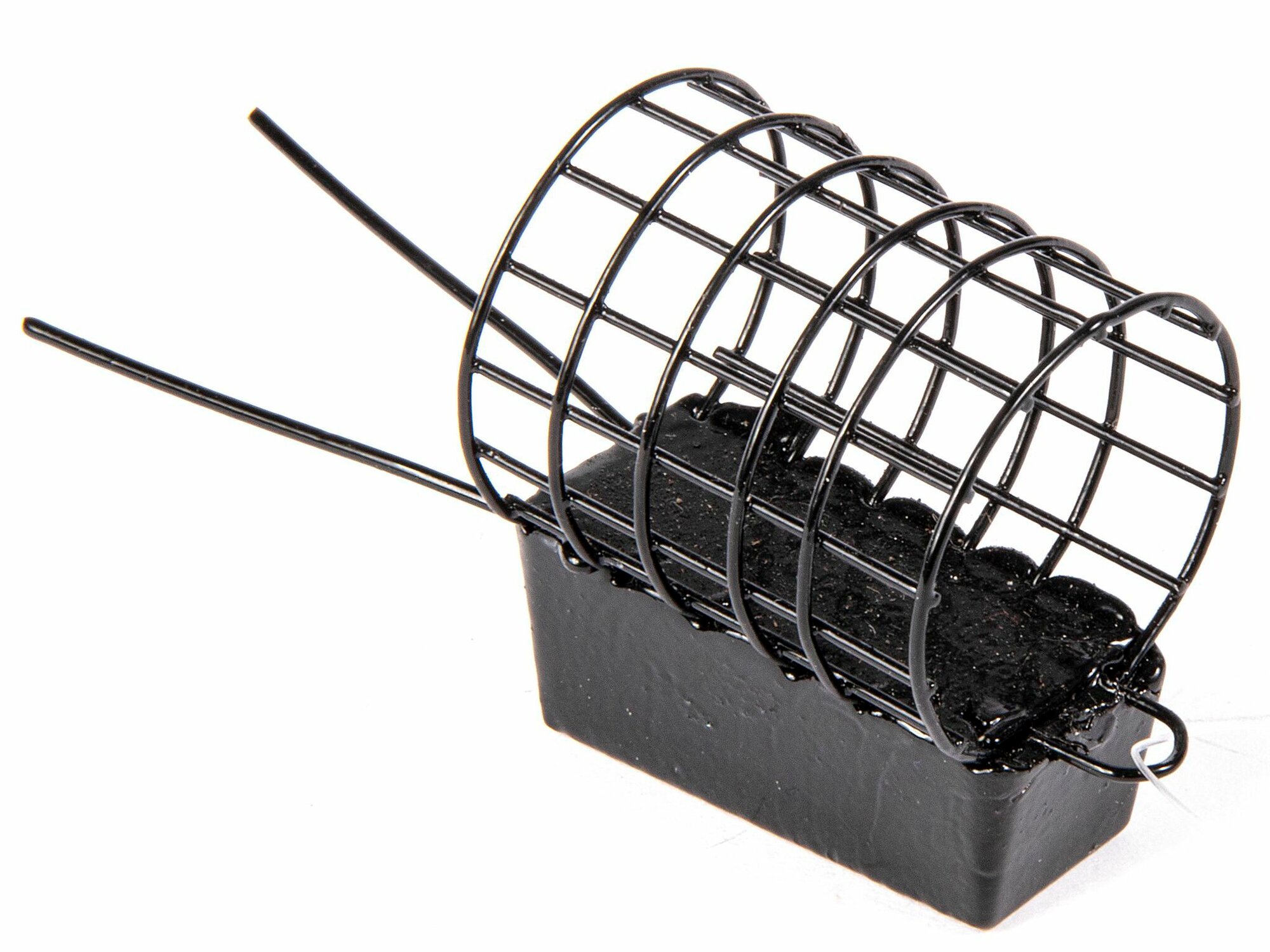 Кормушка рыболовная фидерная для летней рыбалки, снасти для мужчин подарок рыбаку, для ловли рыбы карпа, карася на удочки или спининг донка, 080г